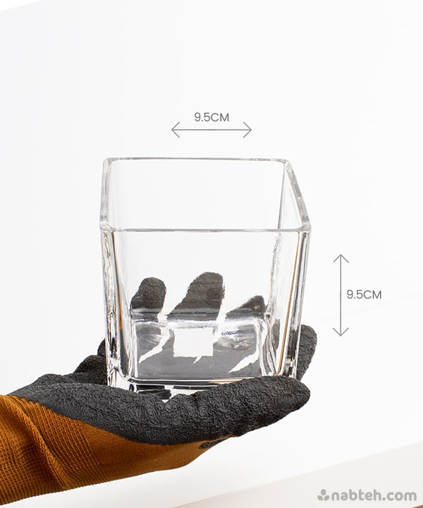 Square Glass Cube – Nabteh.com